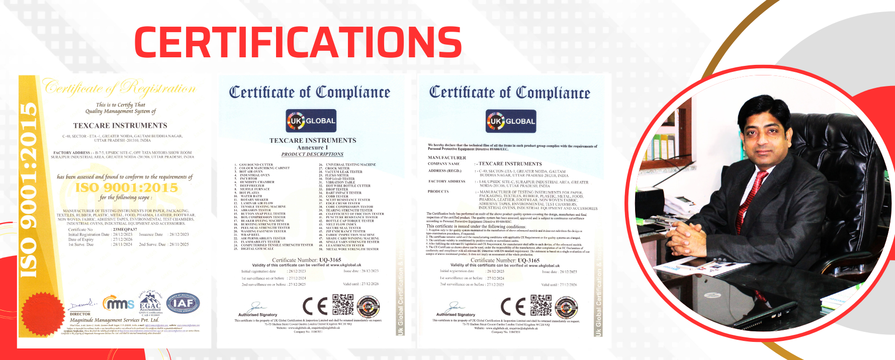 Texcare Instruments Limited - Lab Testing Instruments